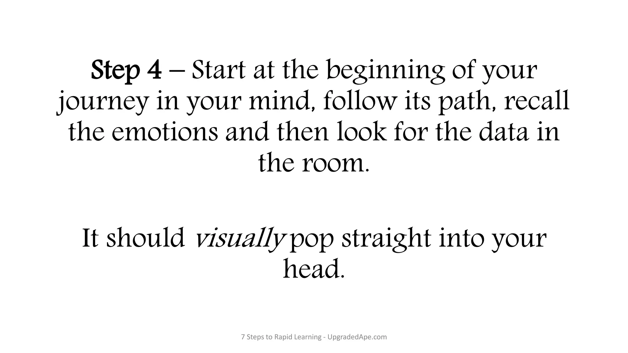 Method of loci (memory palace technique) | PPTX