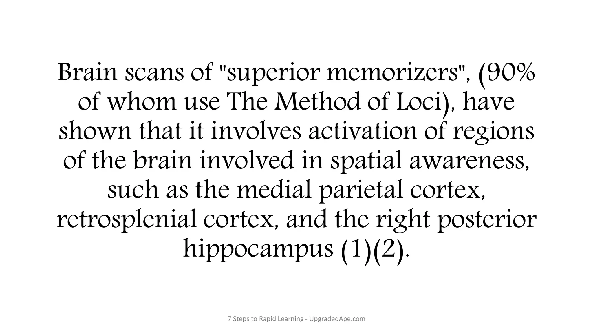 Method of loci (memory palace technique) | PPTX
