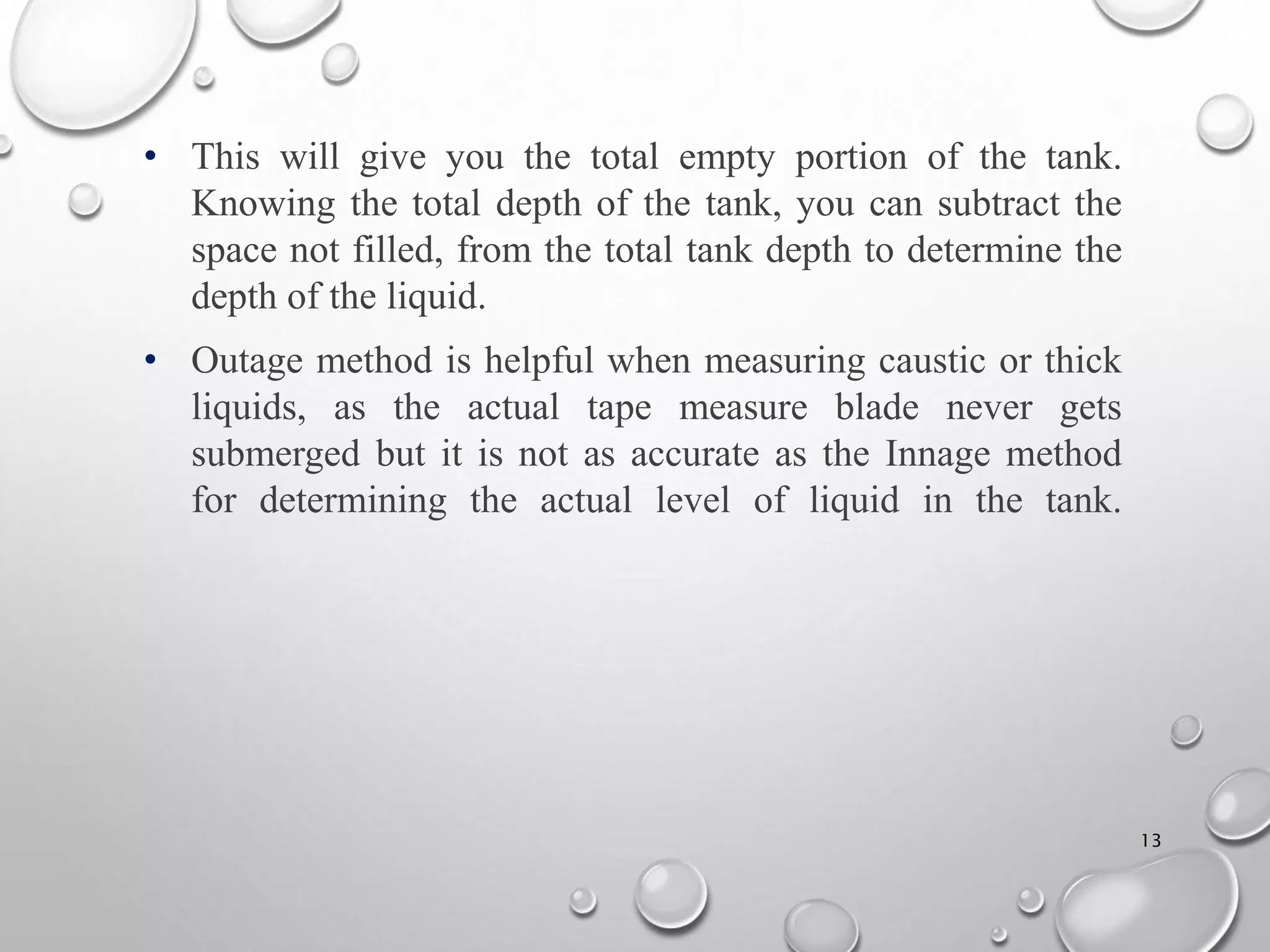 Method of manual gauging | PPTX