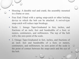 Method of manual gauging | PPTX