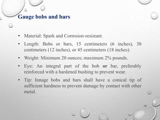 Method of manual gauging | PPTX