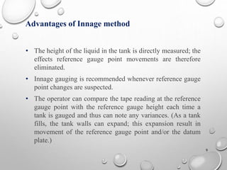 Method of manual gauging | PPTX