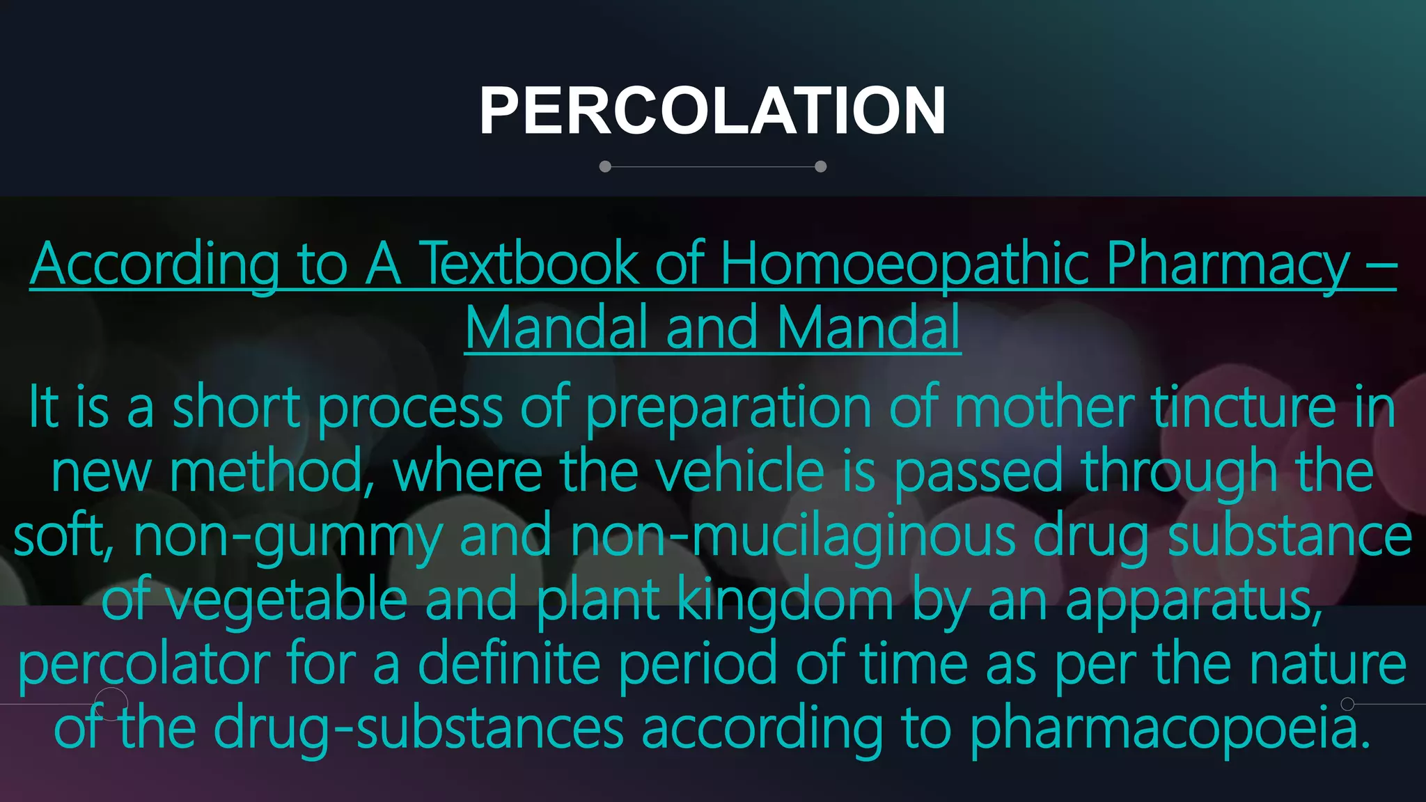 Method of preparation of homoeopathic drugs new method | PPTX