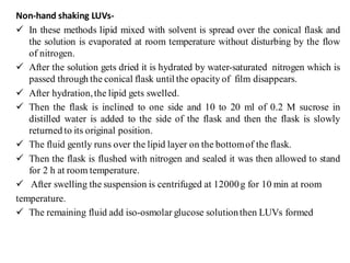 METHOD OF PREPARTION OF LIPOSOMES(briefly explained).pdf