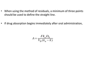 METHOD OF RESIDUALS | PPTX
