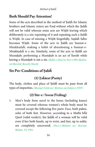 Islamic Book in English: Method of salah hanafi | PDF