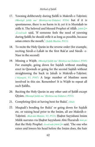 Islamic Book in English: Method of salah hanafi | PDF