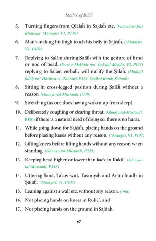 Islamic Book in English: Method of salah hanafi | PDF