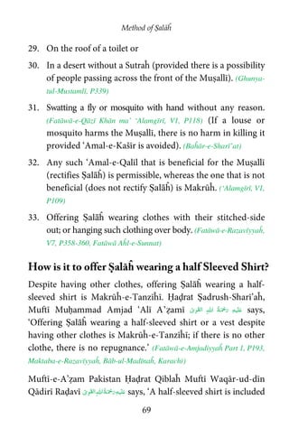 Islamic Book in English: Method of salah hanafi | PDF