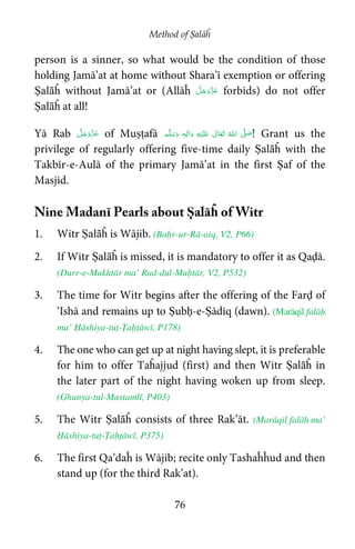 Islamic Book in English: Method of salah hanafi | PDF