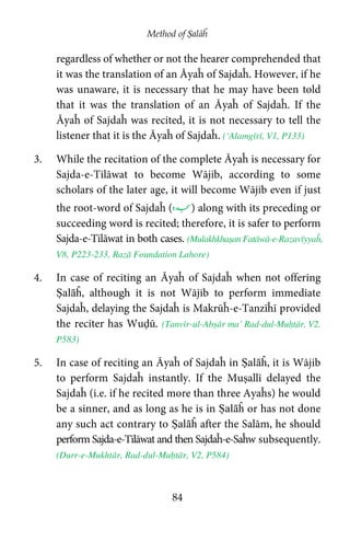 Islamic Book in English: Method of salah hanafi | PDF