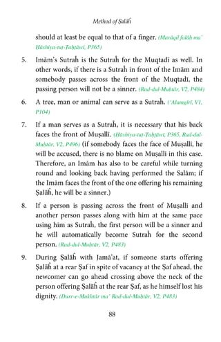 Islamic Book in English: Method of salah hanafi | PDF