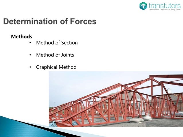 Method of Sections | Mechanical Engineering | PPTX
