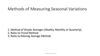 Method of simple averages | PPTX