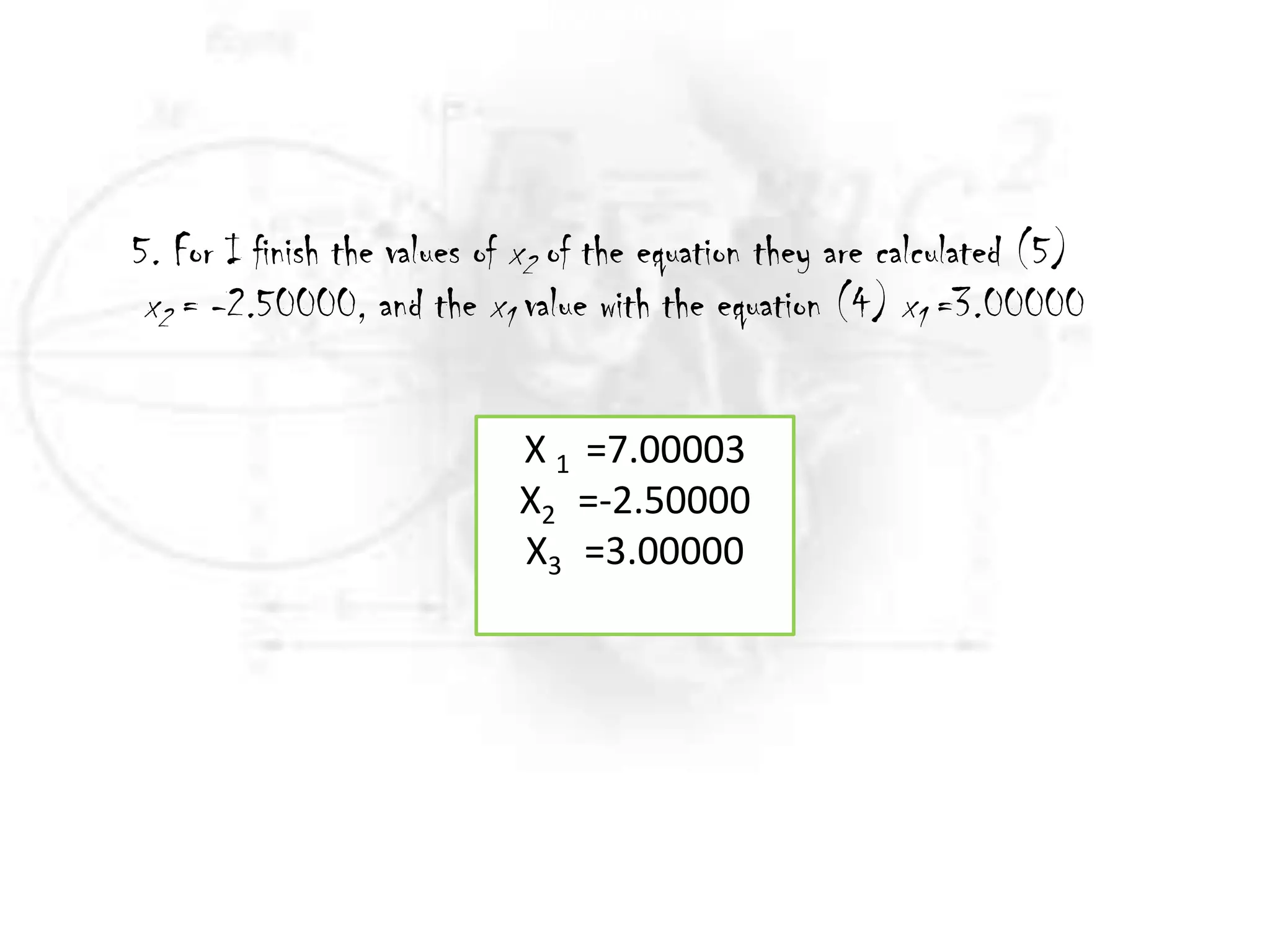 Method Of Simple Gauss | PPT