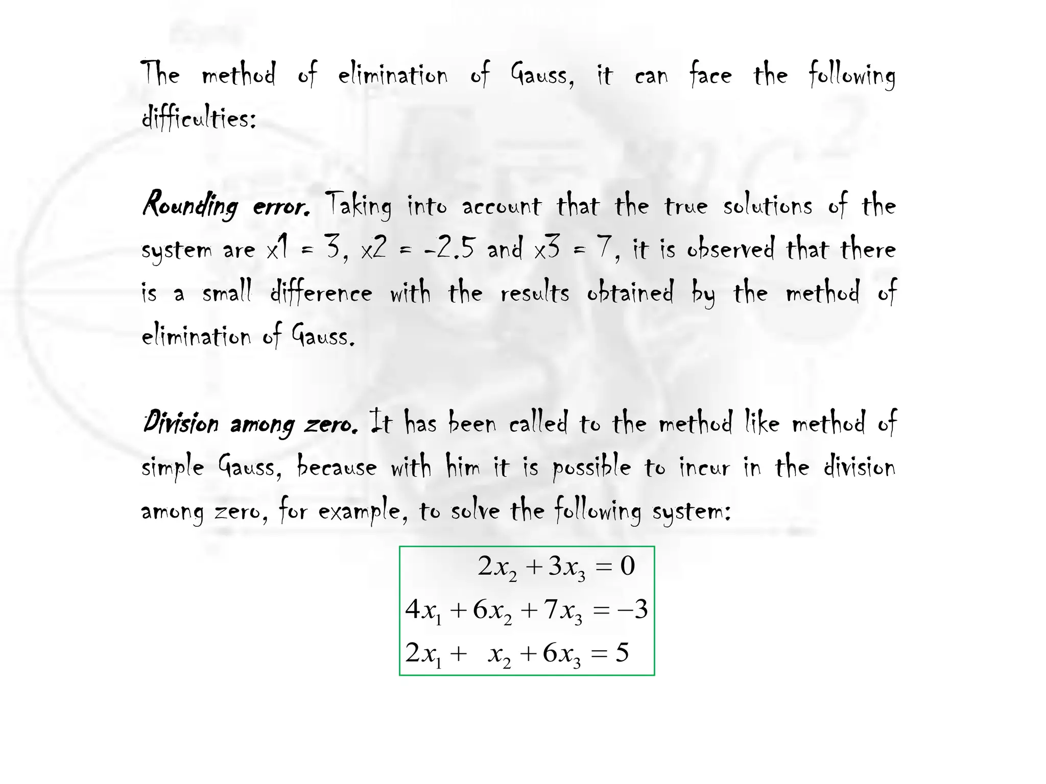 Method of simple gauss | PPTX