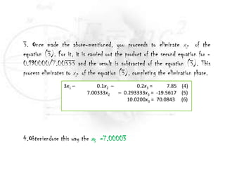 Method of simple gauss | PPTX