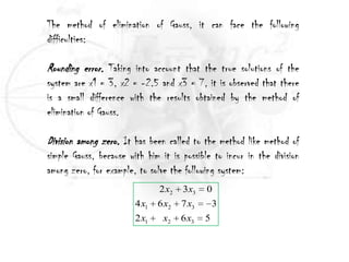 Method of simple gauss | PPTX