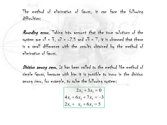 Method of simple gauss | PPTX