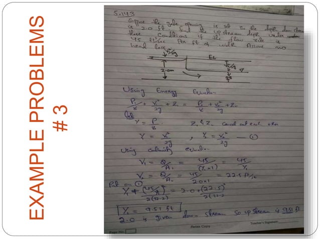Method of solution of flow problems | PPTX | Physics | Science