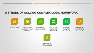 Method of Solving Complex Logic Homework | PPT