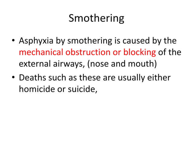 Strangulation (Hanging) | PPTX