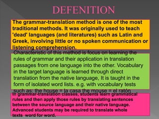 Method of teaching ema | PPTX