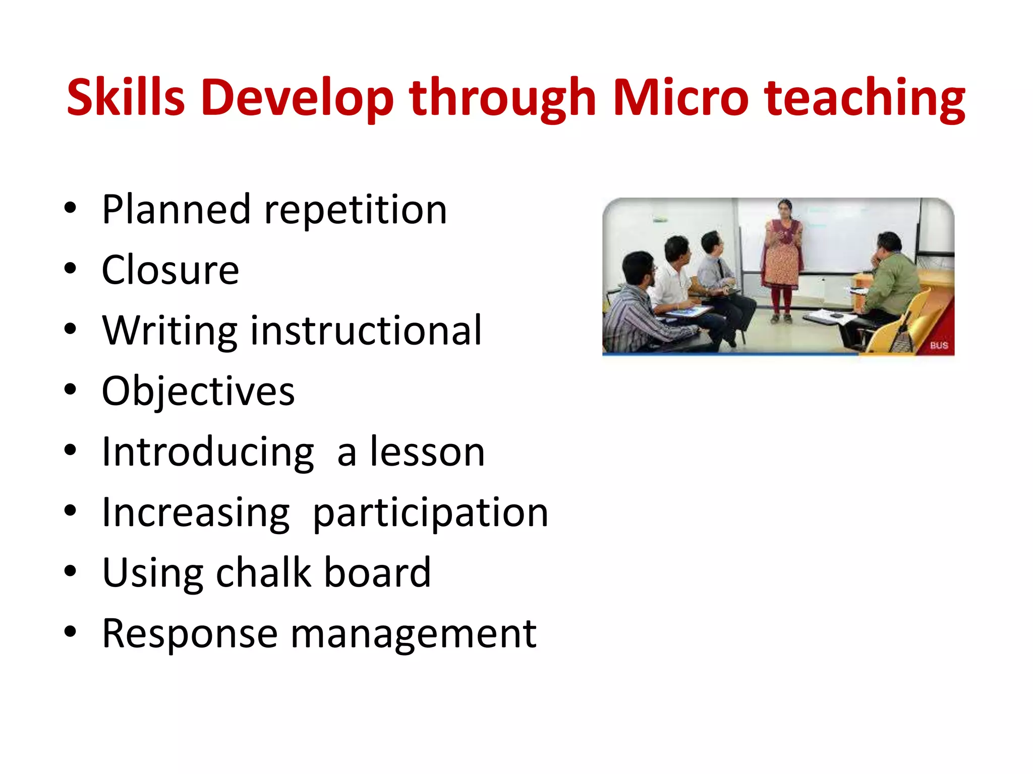 Method of Teaching - Microteaching, CAI, PI, PS, SDL | PPT