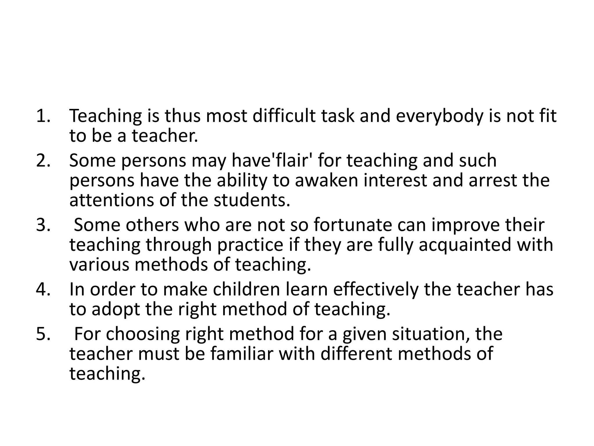 Method of teaching commerce ppt | PPTX