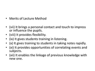 Method of teaching commerce ppt | PPTX