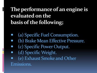 Different Measurement and Method of testing of ic engine for 2 stroke ...