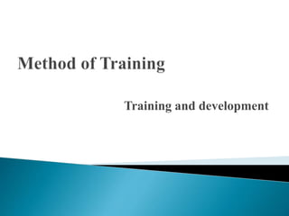 Method of Training chp 5.pptx