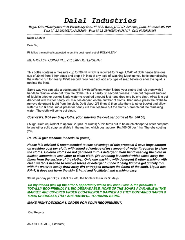 Method Of Washing, Using Polyklean Detergent | DOC | Skin Care | Beauty