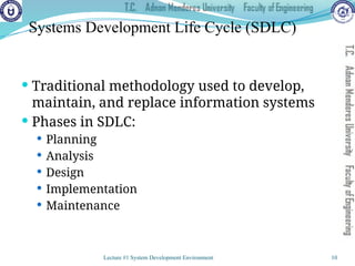 This is about systems development methodology designed and prepared by A professor | PPT
