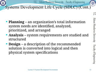 This is about systems development methodology designed and prepared by ...