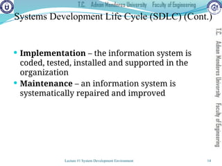 This is about systems development methodology designed and prepared by ...