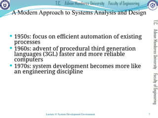 This is about systems development methodology designed and prepared by ...