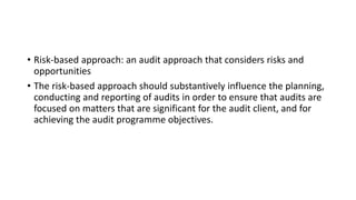 Methodologies and approach for Internal audit.pptx