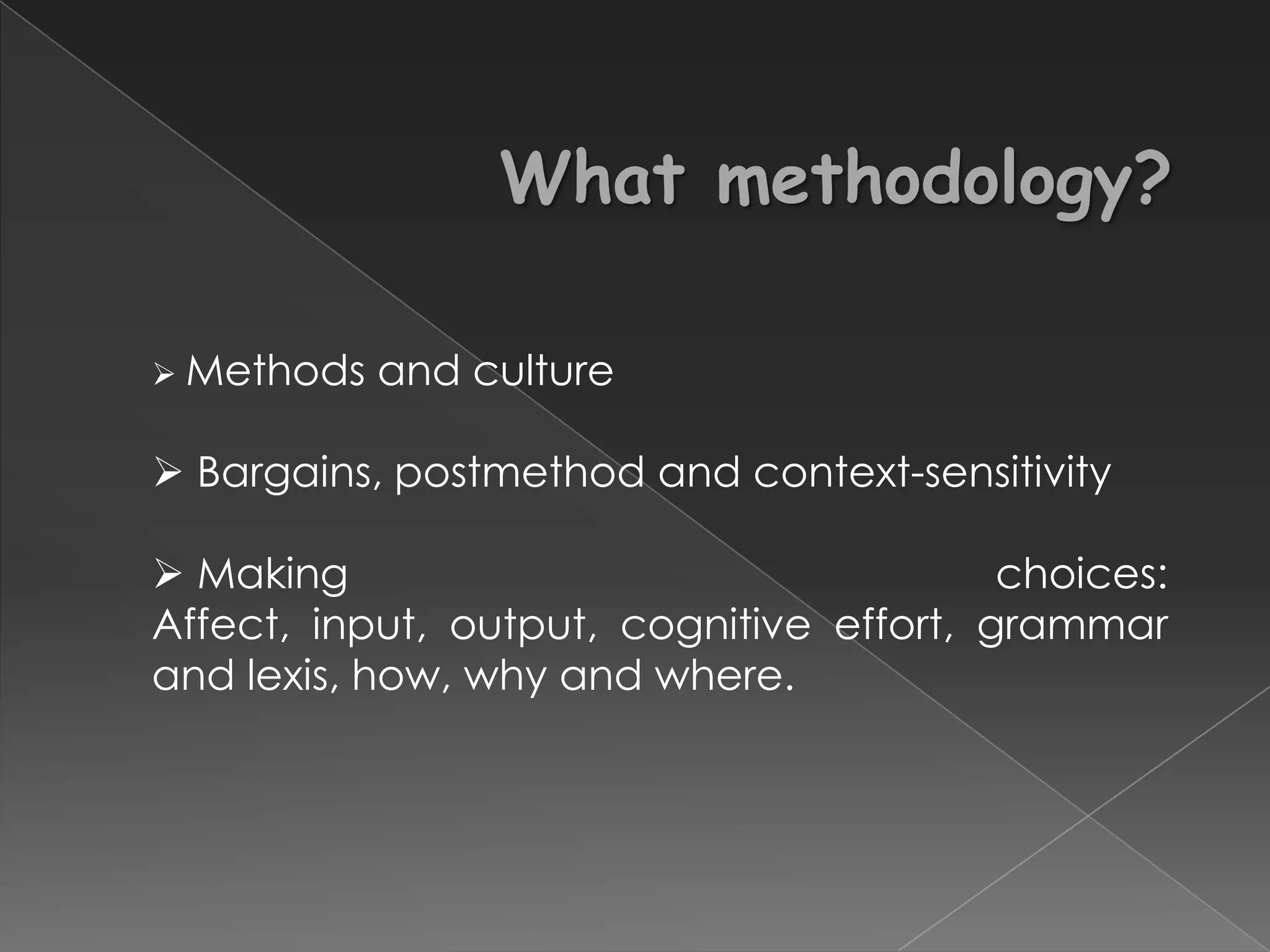 Methodology | PPTX