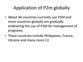 Comparing P2M and PRINCE2 | PPTX | Business and Finance