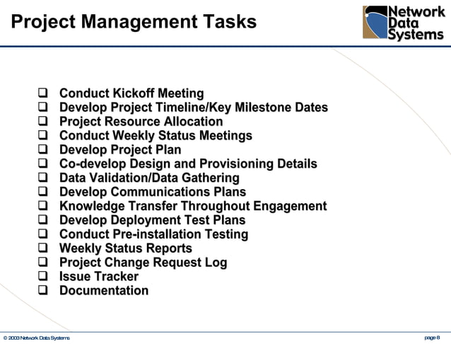 NDS Methodology | PPT