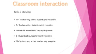 CLASSROOM MANAGEMENT AND CLASSROOM INTERACTION | PPTX