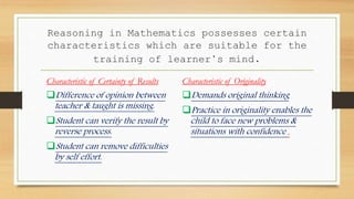 Values of Mathematics | PPTX