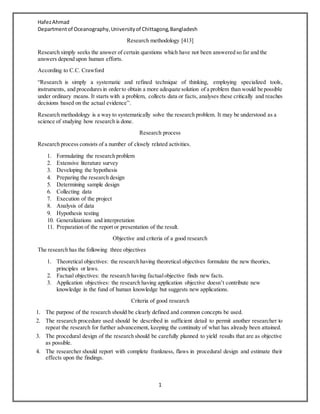 Research Methodology | PDF