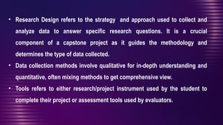 Methodology.for capstone researchhhhpptx | PPTX