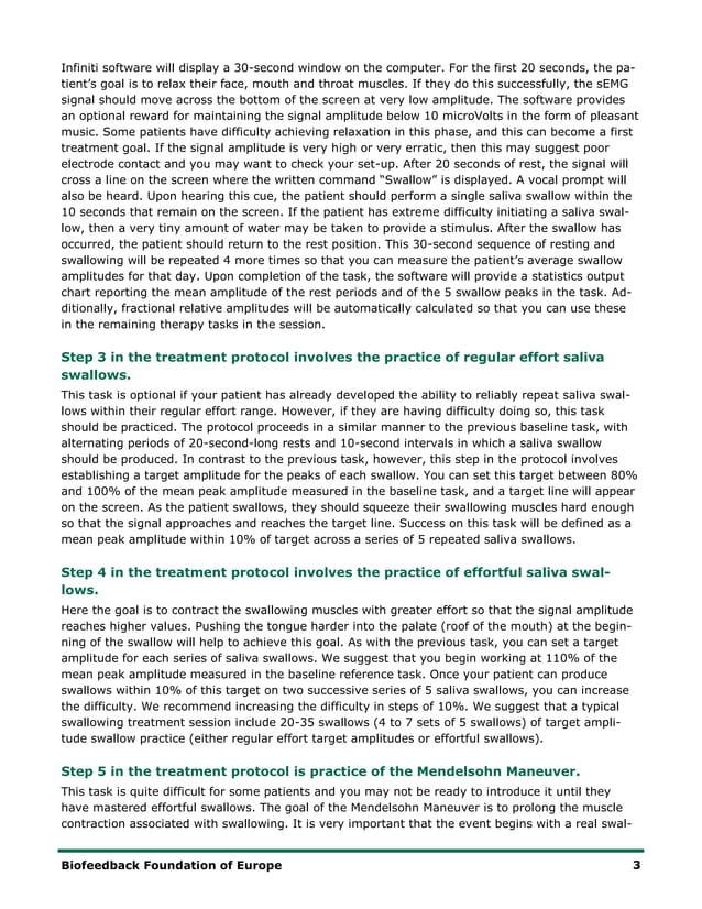 sEMG biofeedback in dysphagia | PDF