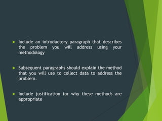 Methodology an introduction | PPTX