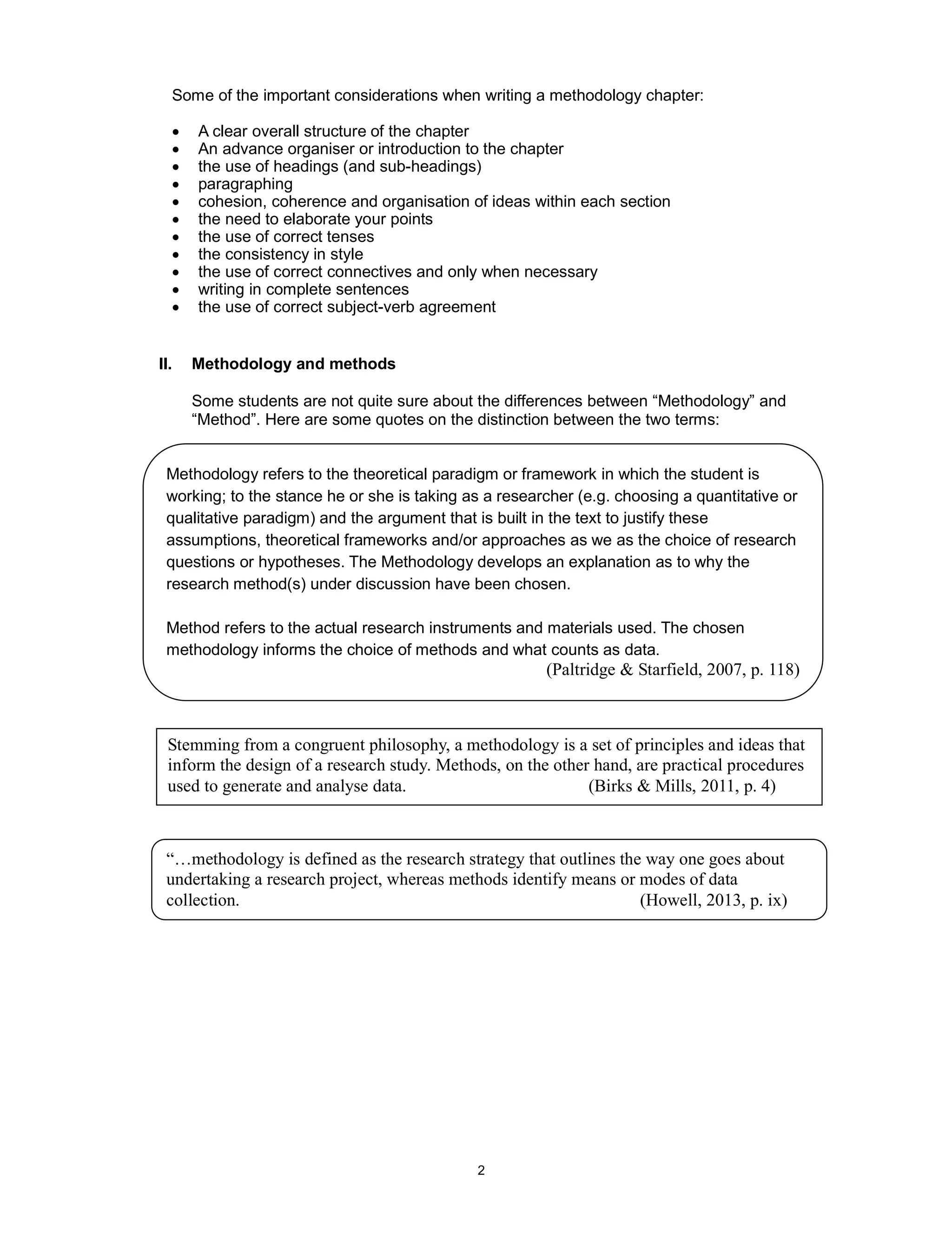 Methodology chapter | PDF
