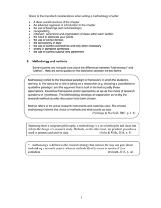 Methodology chapter | PDF