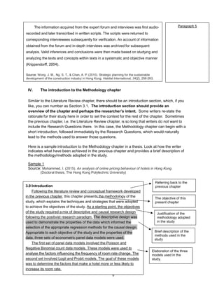 Methodology chapter | PDF